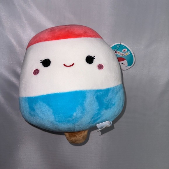 Kellytoy | Toys | Nwt Squishmallow 8 Lelila Popsicle Soft Red White ...